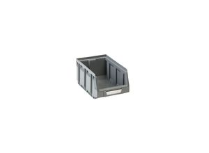 8029926000248 - Sichtlagerkasten aus Polyethylen LxBxH 165 x 105 x 82 mm grau VE 48 Stk kaiserkraft