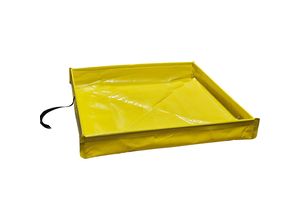 4262512390512 - Auffangwanne für Kleingebinde Quick Volumen 114 l faltbar B 800 x T 1200 x H 120 mm PVC gelb