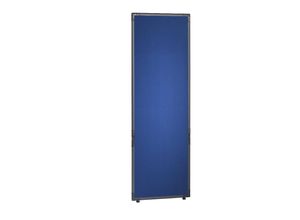 8057432400153 - Trennwand Filz Rahmen schiefergrau blau HxB 1950 x 650 mm kaiserkraft