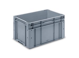 4051513001561 - Euronorm-Stapelbehälter Außen-LxBxH 600 x 400 x 320 mm grau kaiserkraft