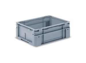 4051513001448 - Euronorm-Stapelbehälter Außen-LxBxH 400 x 300 x 170 mm grau VE 4 Stk kaiserkraft