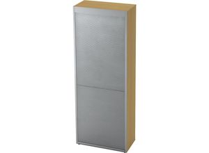 4032062018408 - eurokraft pro Rollladenschrank 5 Fachböden Buche   alusilber