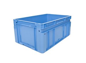 4051513001530 - Euronorm-Stapelbehälter Außen-LxBxH 600 x 400 x 270 mm blau kaiserkraft