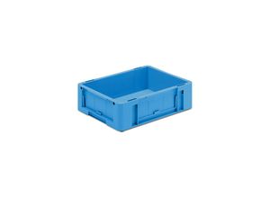 4051513001417 - Euronorm-Stapelbehälter Außen-LxBxH 400 x 300 x 120 mm blau VE 6 Stk kaiserkraft
