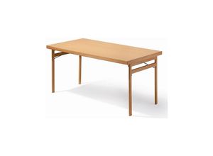 7350113690128 - Klapptisch Gestell Massivholz Buche BxT 1800 x 800 mm Laminatplatte kaiserkraft