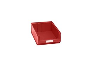 4250633322710 - - Sichtlagerkasten pe Volumen 1600 Liter Größe 2z BxTxH außen innen 310x500x140 286x438x128 mm Farbe rot ve 14 Stück