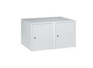 4250618223315 - Aufsatzschrank München 2 Abteile lichtgrau Breite 800 mm Wolf