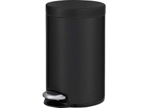 8713631206278 - Tretabfallsammler Volumen 20 l Ø x H 292 x 455 mm mattschwarz kaiserkraft