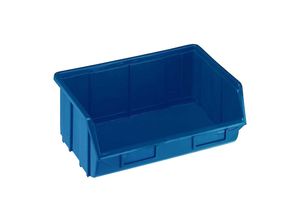 8005646250552 - Sichtlagerkasten aus Polypropylen LxBxH 250 x 344 x 129 mm blau VE 12 Stk kaiserkraft