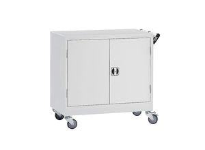 8697653672351 - Fahrschrank HxBxT 920 x 920 x 610 mm lichtgrau RAL 7035 kaiserkraft