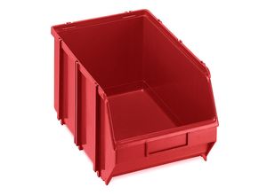 8005646200441 - Sichtlagerkasten selbsttragend LxBxH 341 x 210 x 167 mm VE 10 Stk rot VE 10 Stk kaiserkraft