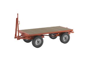 4260267060810 - Schlepperanhänger 4-Rad-Doppel-Drehschemel-Lenkung Tragfähigkeit 5 t Ladefläche 25 x 125 m Luftreifen kaiserkraft