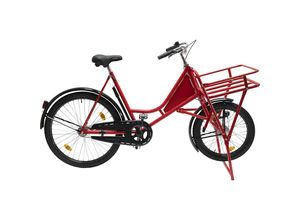 4061753291752 - Lastenfahrrad CLASSIC Stahl Traglast 140 kg rot kaiserkraft