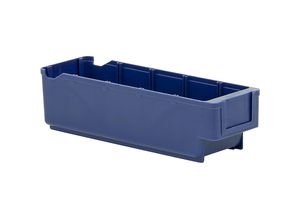 4250686298253 - Regalkasten aus Polypropylen blau LxBxH 300 x 94 x 80 mm VE 40 Stk kaiserkraft