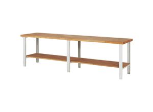 4061753265739 - eurokraft pro Werkbank Baukastensystem Serie 7000 1 Ablageboden BxT 3000 x 700 mm