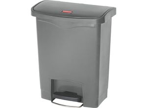 0086876224443 - Rubbermaid Tretabfalleimer Slim Jim 1883600 Kunststoff 30l grau 0086876224443 Newell Rubbermaid