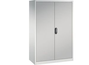 4069361487772 - ACURADO Universalschrank BxT 1200 x 600 mm lichtgrau   weißaluminium C+P