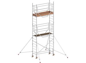 4019502355231 - HYMER Fahrgerüst ADVANCED SAFE-T 7075 geschweißt Plattform 208 x 061 m Arbeitshöhe max 625 m
