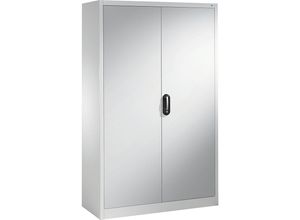 4069361486133 - ACURADO Universalschrank BxT 1200 x 500 mm lichtgrau   weißaluminium C+P