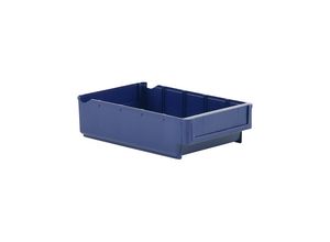 4250686298260 - Regalkasten aus Polypropylen blau LxBxH 300 x 188 x 80 mm VE 20 Stk kaiserkraft
