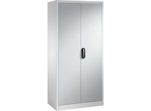 4069361476981 - ACURADO Universalschrank BxT 930 x 500 mm lichtgrau   weißalu C+P