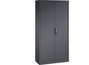 4069361473812 - ACURADO Universalschrank BxT 930 x 400 mm schwarzgrau   schwarzgrau ab 2 Stk C+P