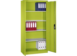 4069361474673 - ACURADO Universalschrank BxT 930 x 400 mm viridingrün   viridingrün ab 2 Stk C+P