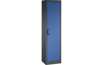 4064615184629 - ACURADO Universalschrank BxT 500 x 400 mm schwarzgrau   enzianblau C+P