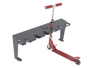 4061753250124 - PROCITY Rollerständer zur Bodenmontage grau