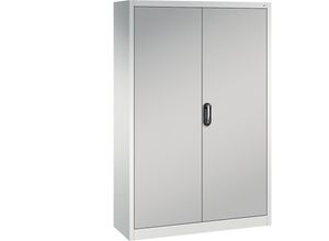 4069361484009 - ACURADO Universalschrank BxT 1200 x 400 mm lichtgrau   weißaluminium C+P