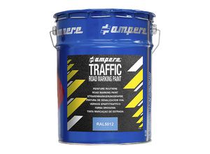 3495881940014 - Ampere ® - Straßenmarkierungsfarbe Traffic Paint 5kg blau Road Marking Paint
