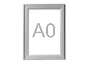 8595578345827 - Premium-Klapprahmen Aluminiumprofil VE 2 Stk für DIN A0 HxB 1243 x 895 mm kaiserkraft
