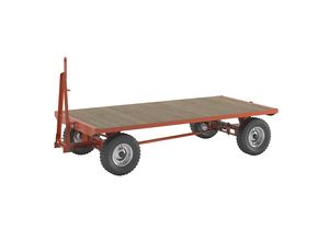 4260267060896 - Schlepperanhänger 4-Rad-Achsschenkel-Lenkung Tragfähigkeit 5 t Ladefläche 30 x 15 m Luftreifen kaiserkraft