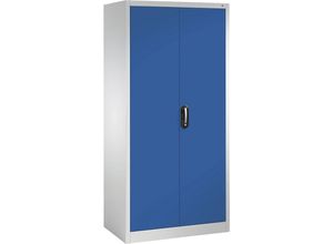 4069361479784 - ACURADO Universalschrank BxT 930 x 600 mm lichtgrau   enzianblau C+P