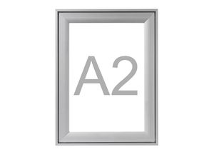 8595578347982 - Premium-Klapprahmen Aluminiumprofil VE 2 Stk für DIN A2 HxB 648 x 474 mm kaiserkraft