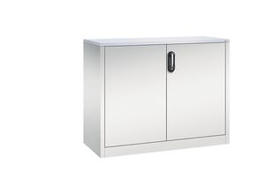 4064615321499 - ACURADO Akten-Sideboard 2 Ordnerhöhen HxBxT 1000 x 1200 x 500 mm lichtgrau   lichtgrau C+P