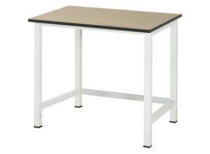4040376149312 - Arbeitstisch für Arbeitsplatzsystem Serie 900 Höhe 825 - 1025 mm MDF-Platte Breite 1000 mm RAU