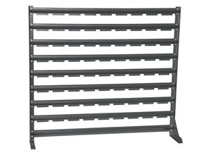 4021508570396 - Kleinteileregal Breite 1020 mm ohne Sichtlagerkästen HxT 900 x 200 mm kaiserkraft
