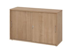 4032062186572 - Schiebetürenschrank Haziender V1753S N N BS nussbaum 2 Fachböden 1200 x 400 x 1100 cm