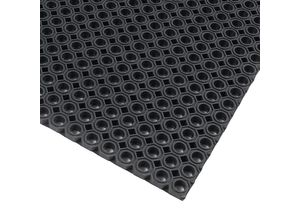 0662641752436 - NOTRAX Schmutzfangmatte gelocht schwarz L x B 1500 x 1000 mm
