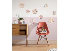 4036834343026 - Wandtattoo KOMAR Frozen Destiny - Größe 50 x 70 cm bunt Disney-Blumen-Wald Folie Wandtattoos selbstklebend Wandsticker Kinderzimmer