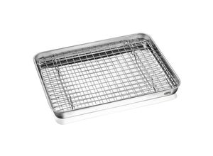 4006664147651 - Backblech Variado  Silber  Metall  rechteckig  245x25x315 cm  Backen Backformen Backbleche