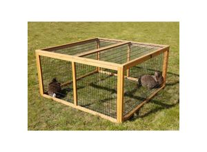 4018653963883 - Freilaufgehege mit Ausbruchsperre für Nagetiere Kleintiergehege