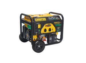5060423980117 - Power Equipment Stromaggregat Benzin + Gas 7000 Watt mit Elektrostart