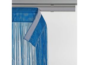 4016318302343 - Schiebegardine String Gardinen Gr 245 cm Klettband 60 cm blau (hellblau) Schiebegardinen transparent Gardine HxB 245x60 4016318302343 - Schiebegardine String Gardinen Gr 245 cm Klettband 60 cm blau (hellblau) Schiebegardinen transparent Gardine HxB 245x60