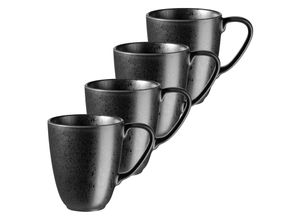 9010933062427 - Kaffeebecher-Set Steinzeug Essential Schwarz 9010933062427 - Kaffeebecher-Set Steinzeug Essential Schwarz