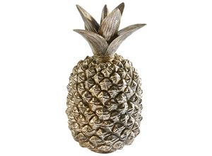 9009852435757 - Dekoananas  Gold  Kunststoff  28 cm  zum Stellen  Dekoration Skulpturen & Dekoobjekte Dekoobjekte