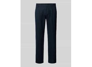 7325869374875 - Tapered Leinenhose mit Bundfalte Modell OSBY JOGGER