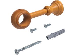 4016318034763 - Träger Thüringen Gr 1 braun (kirschbaum) L125cm Gardinenstangenhalterungen für Gardinenstangen Ø 28 mm 4016318034763 - Träger Thüringen Gr 1 braun (kirschbaum) L125cm Gardinenstangenhalterungen für Gardinenstangen Ø 28 mm