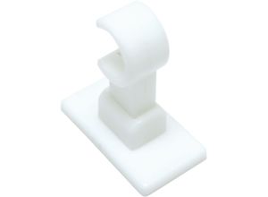 4003018041078 - Träger für Caféhausstange Ø 12 mm weiß Ø12cm Gardinenstangenhalterungen Serie Caféhausstange California Ø 10 12 mm